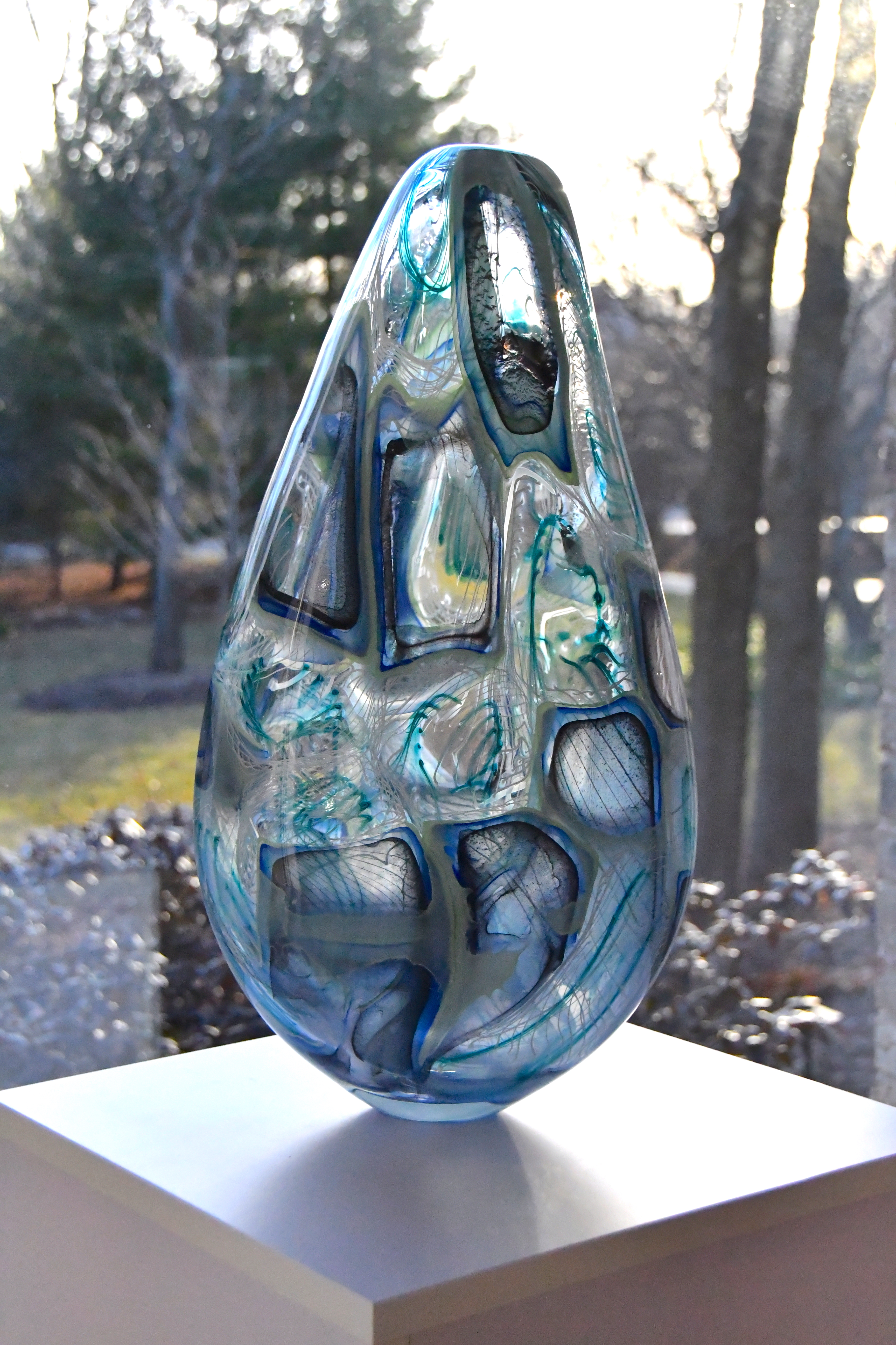Spirit Windows Fine Art Glass Sculpture by Ben Tullman — Murano Midwest ...