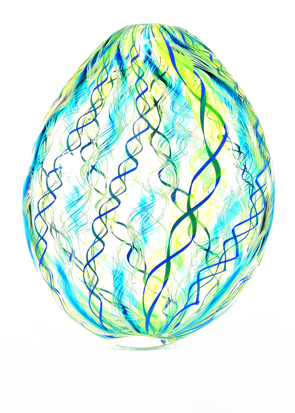 Alchemist DNA Sequence Fine Art Glass Sculpture by Ben Tullman — Murano ...